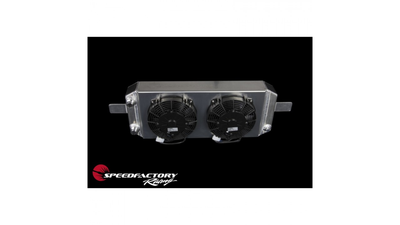 SpeedFactory Racing Aluminum Tucked Radiator